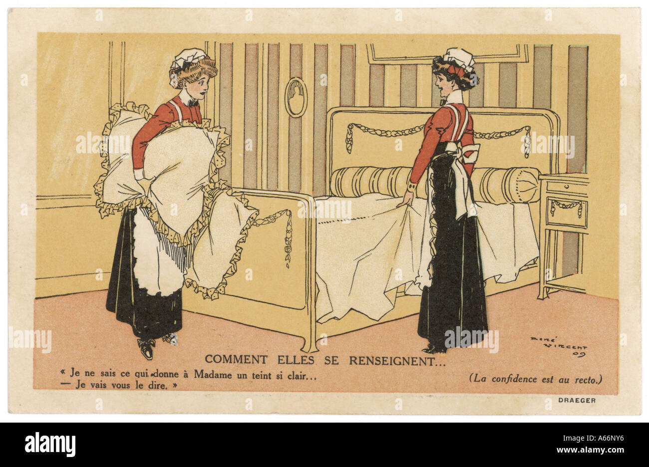 Two maids hi-res stock photography and images - Alamy