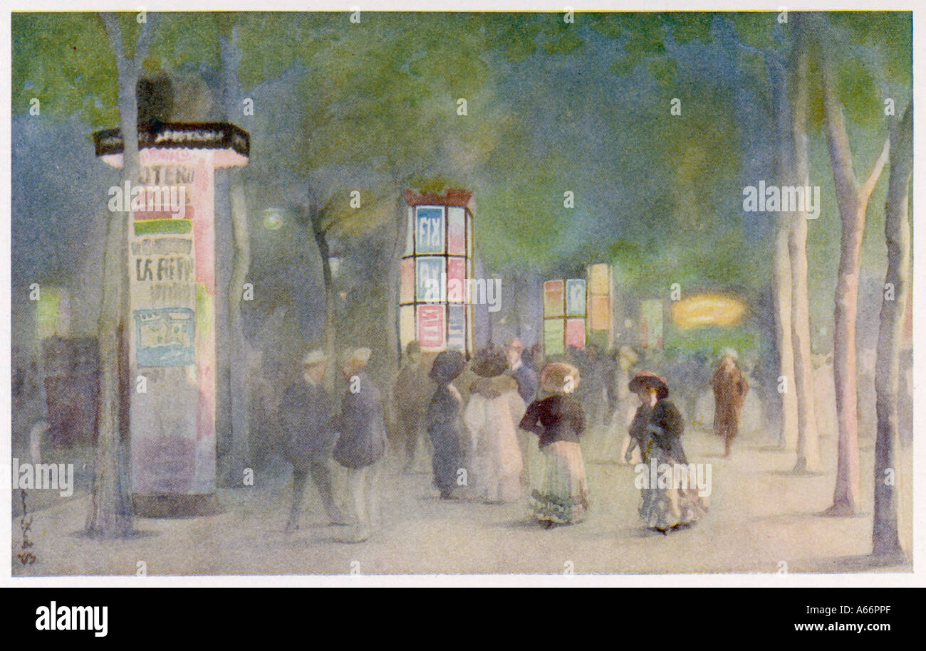 Paris grands boulevards hi-res stock photography and images - Alamy