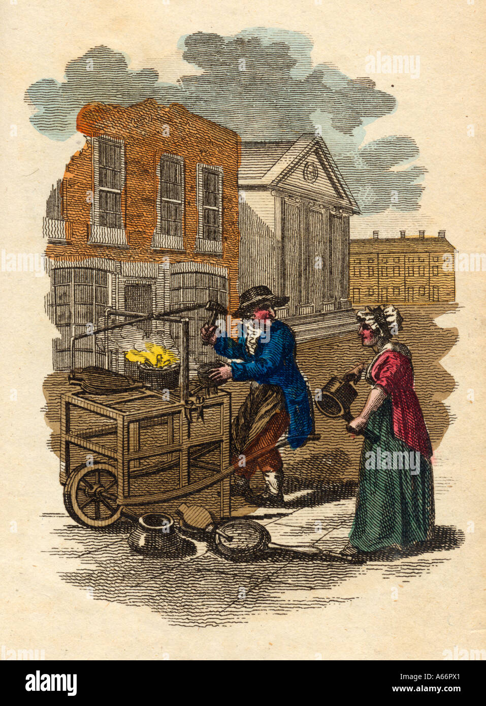 Work For The Tinker Stock Photo - Alamy