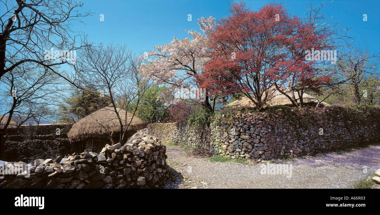 Korean Traditional Scenery Stock Photo - Alamy