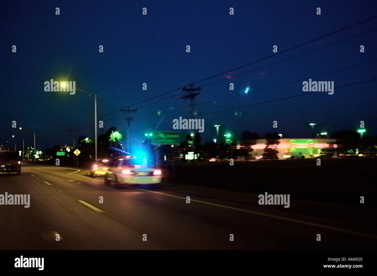 Police pulling over car hi-res stock photography and images - Alamy