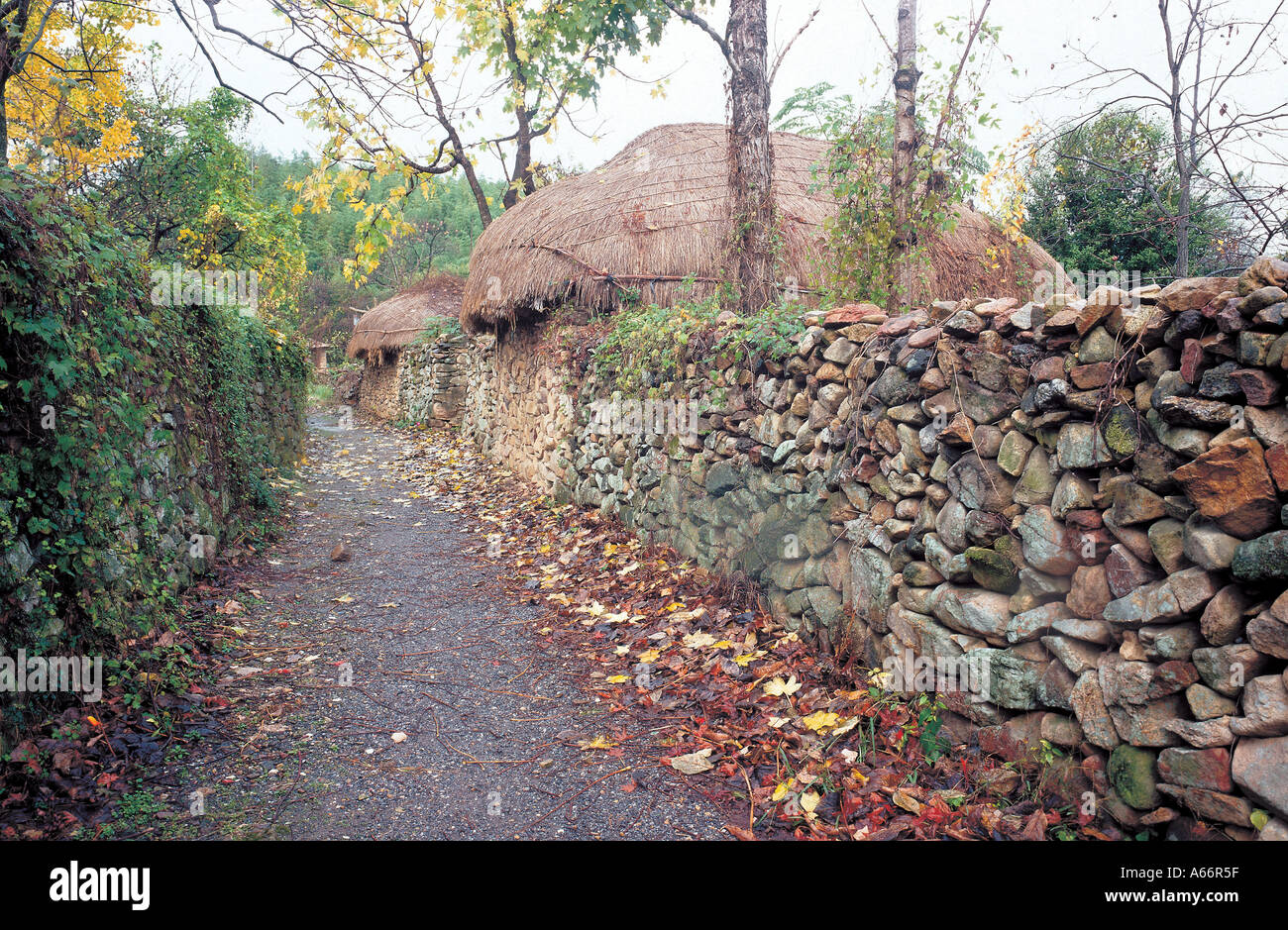 Korean Traditional Scenery Stock Photo - Alamy