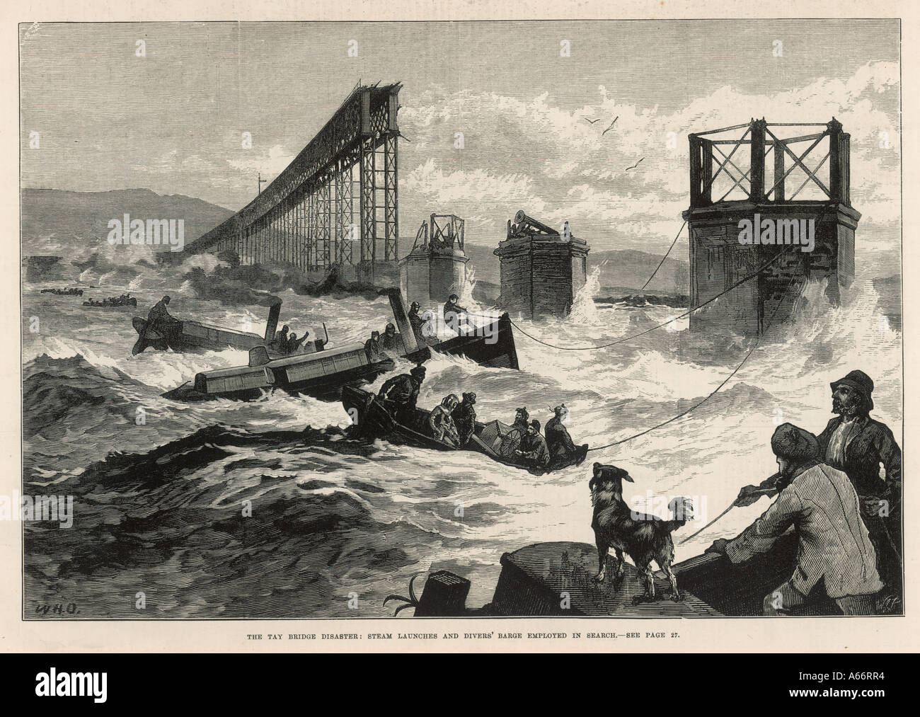 Tay bridge collapse hi-res stock photography and images - Alamy