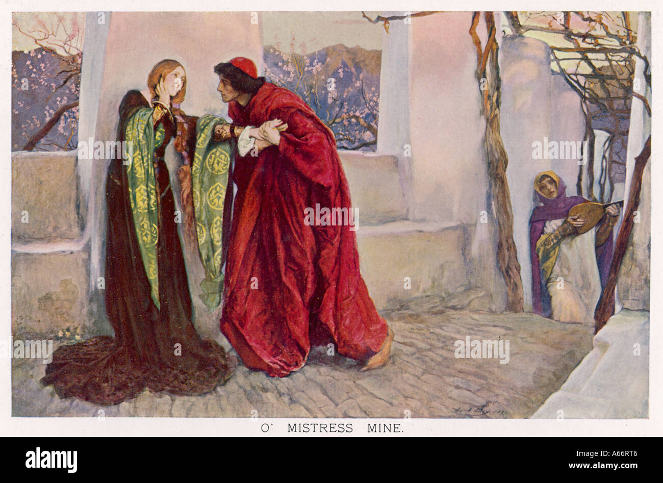 12th Night Feste Song Stock Photo - Alamy