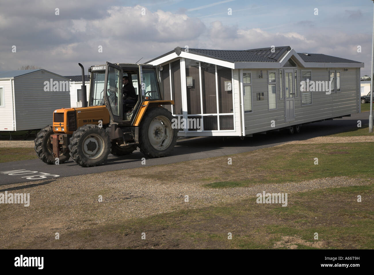 Residential caravans hi-res stock photography and images - Alamy
