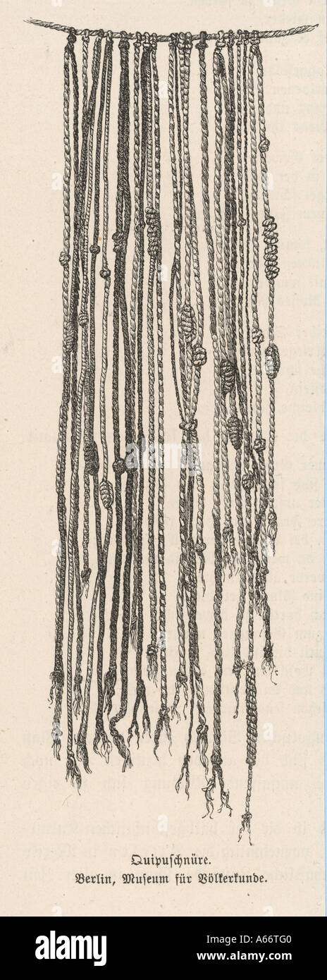 Quipu hi-res stock photography and images - Alamy