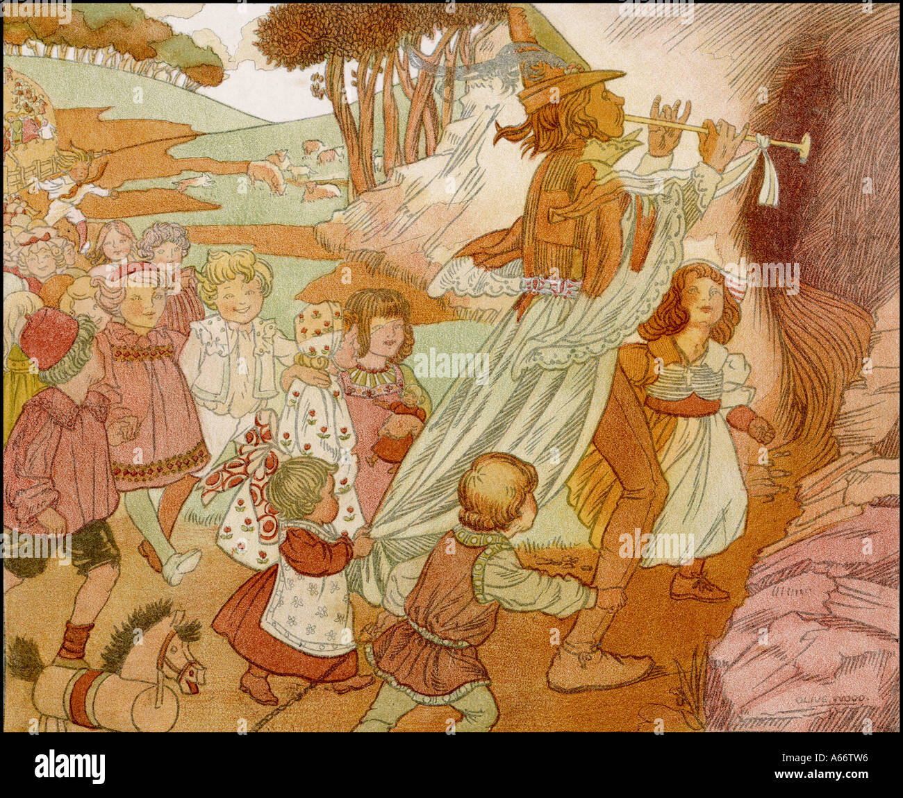 The pied piper of hamelin hi-res stock photography and images - Alamy