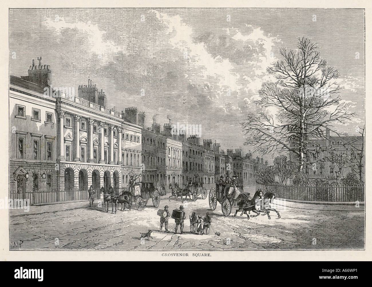 Grosvenor Square, London, England High Resolution Stock Photography and ...