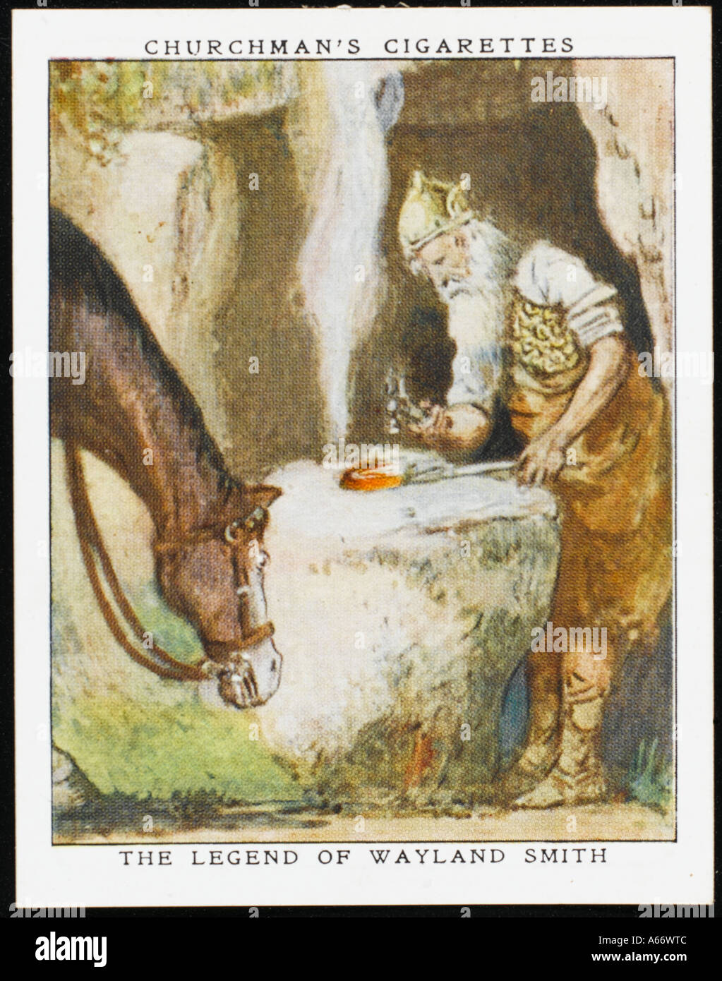 Wayland The Smith Stock Photo - Alamy