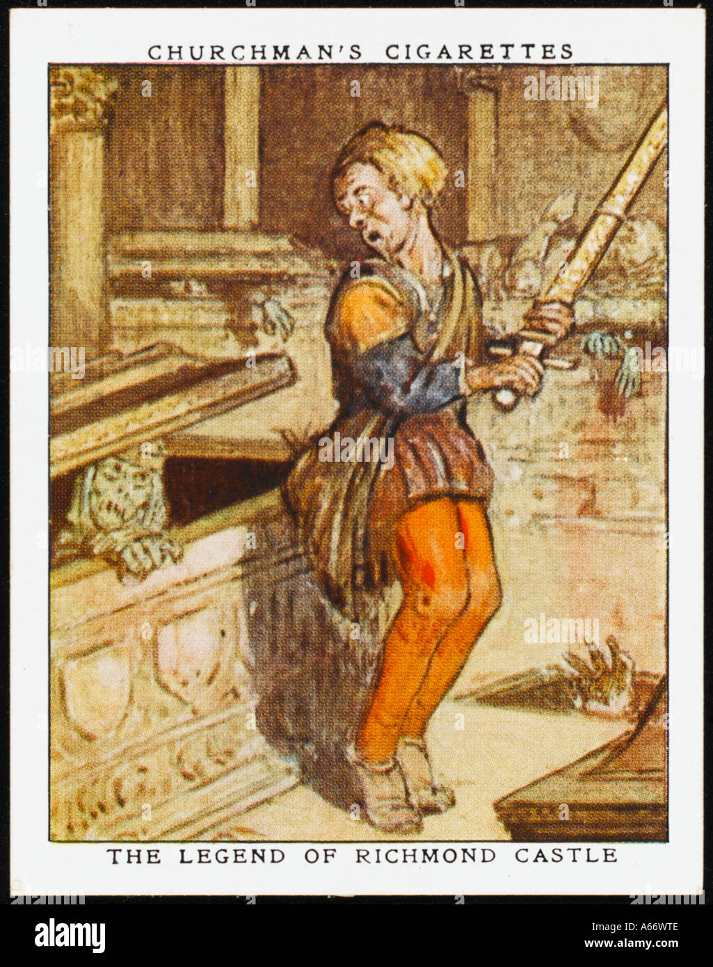 King arthur knights sleep beneath hi-res stock photography and images ...