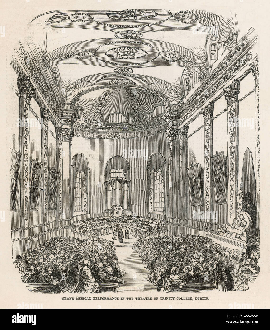 Trinity College Concert Stock Photo - Alamy