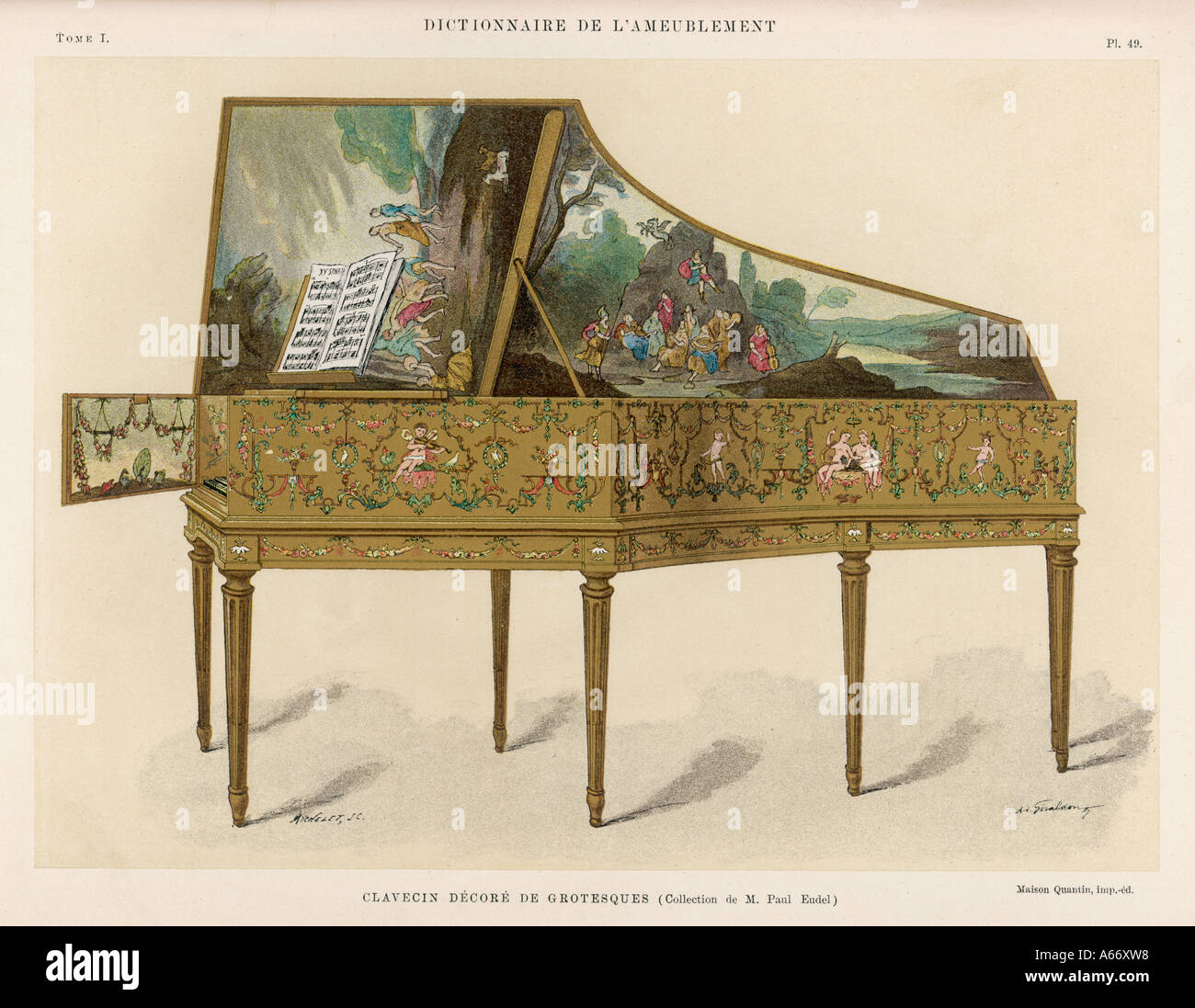 The clavichord hi-res stock photography and images - Alamy