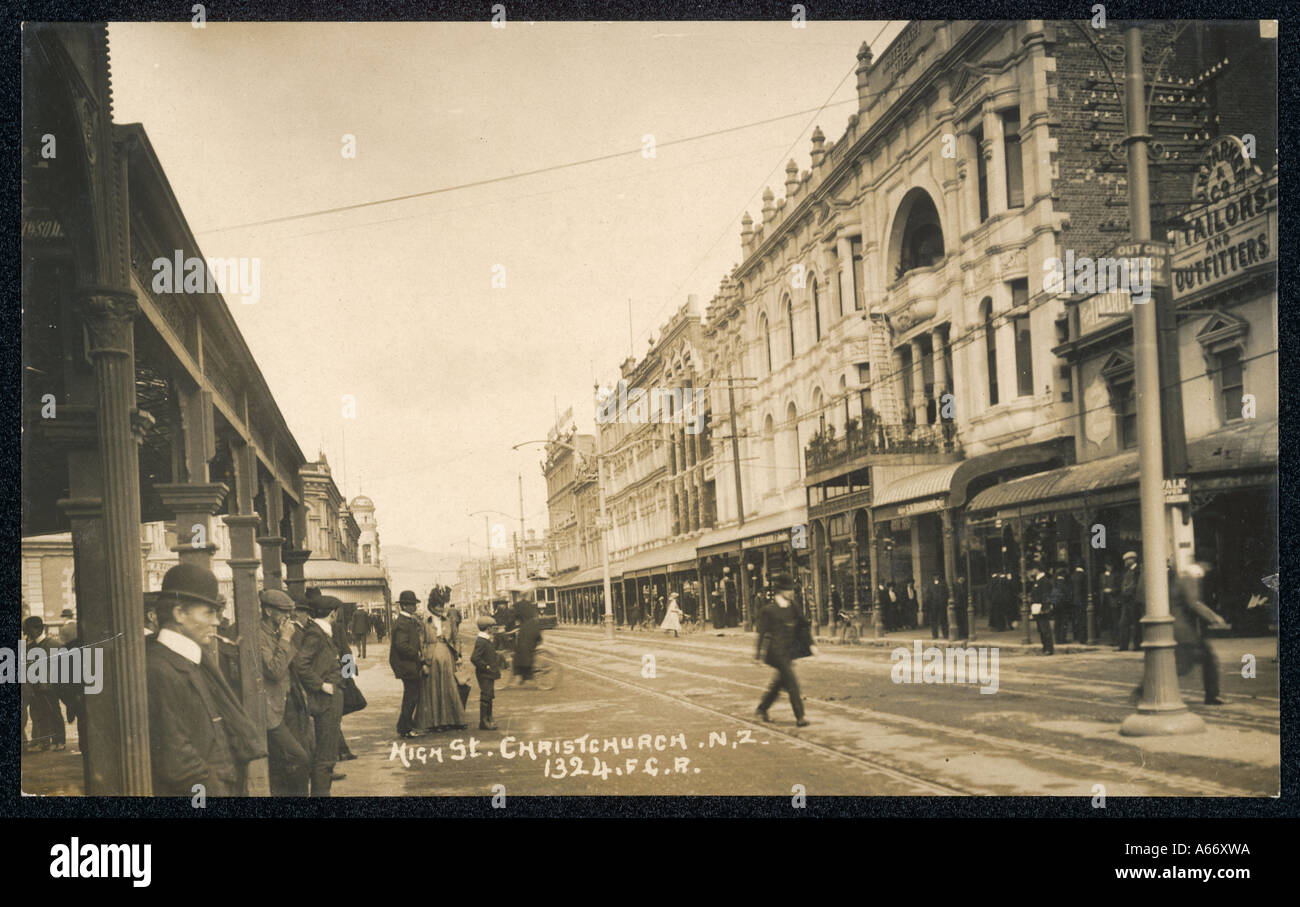 New Zealand Christchurch Stock Photo - Alamy