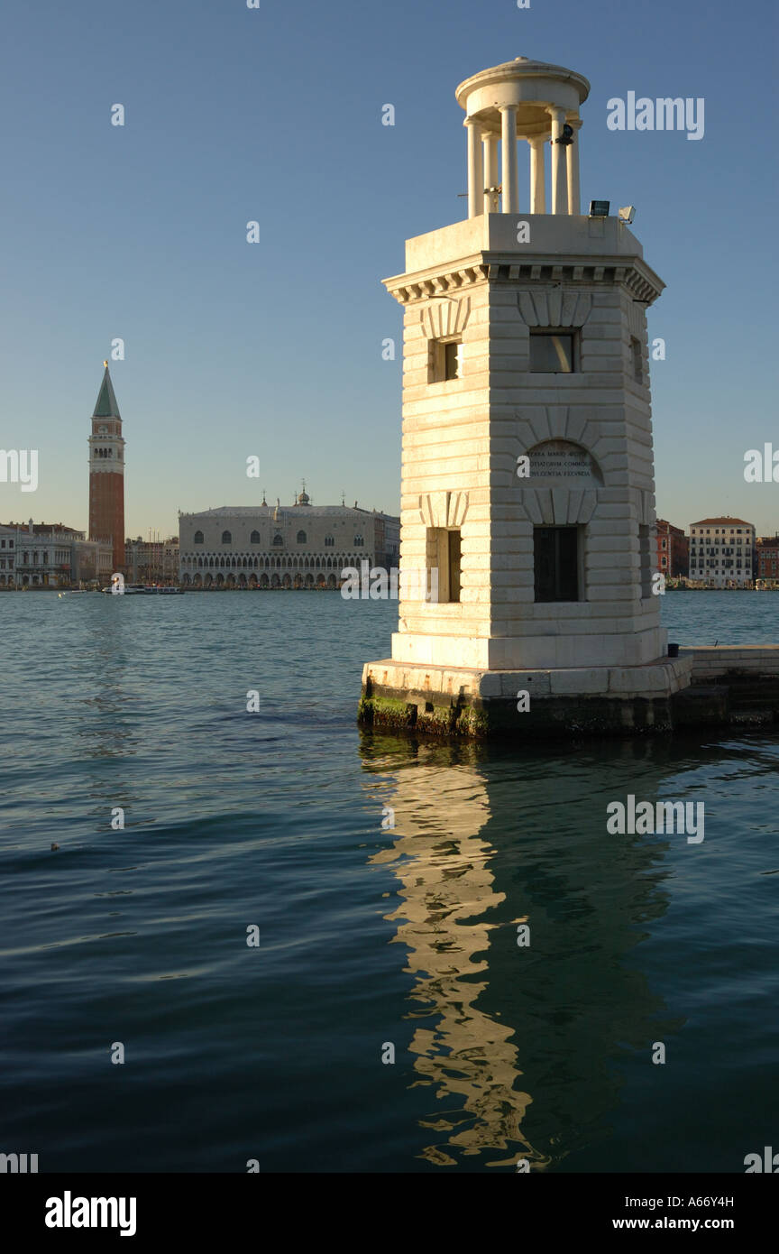 The lighthouse of San Giorgio in Venice Italy Stock Photo - Alamy