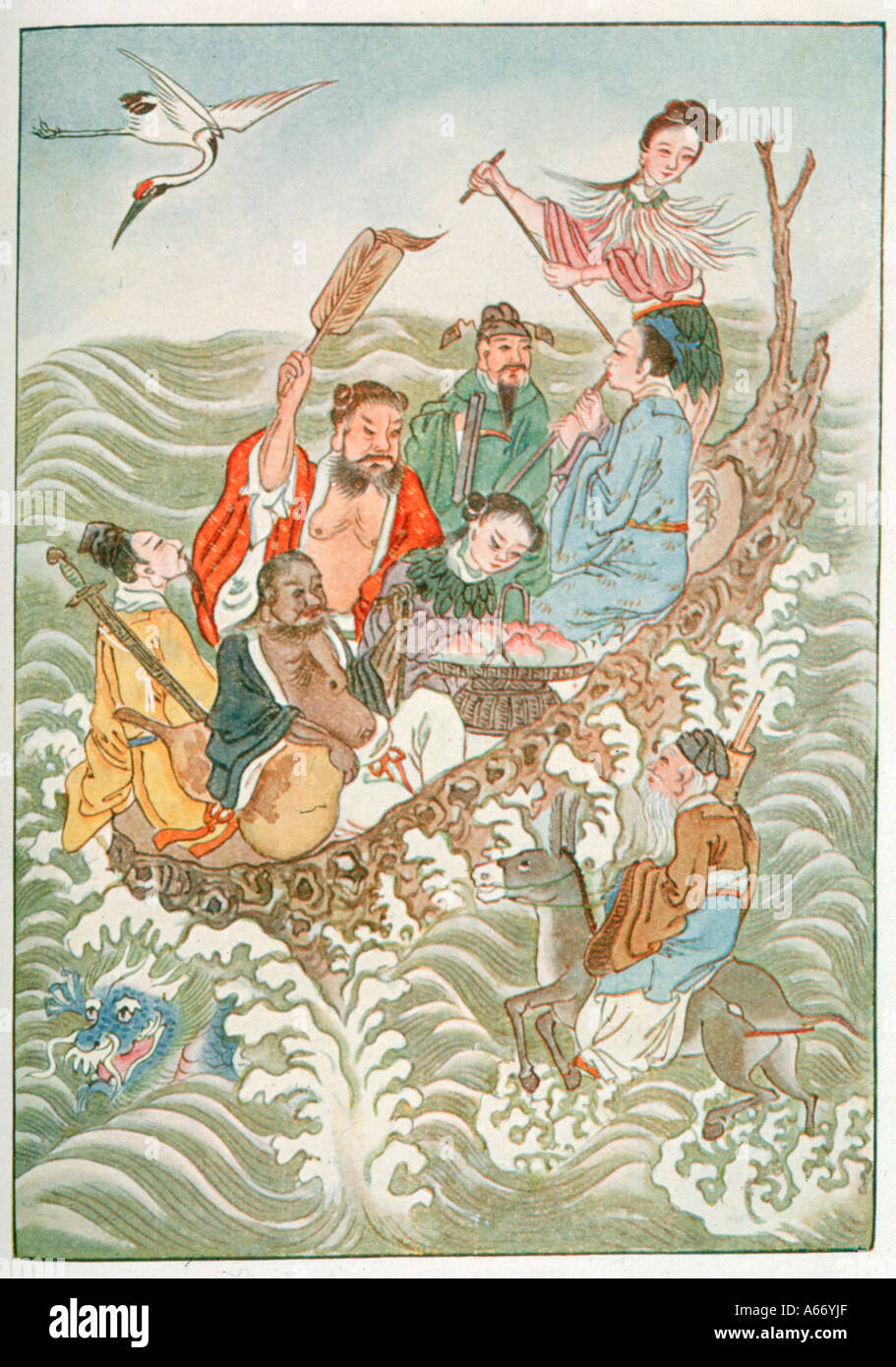 The eight immortals hi-res stock photography and images - Alamy