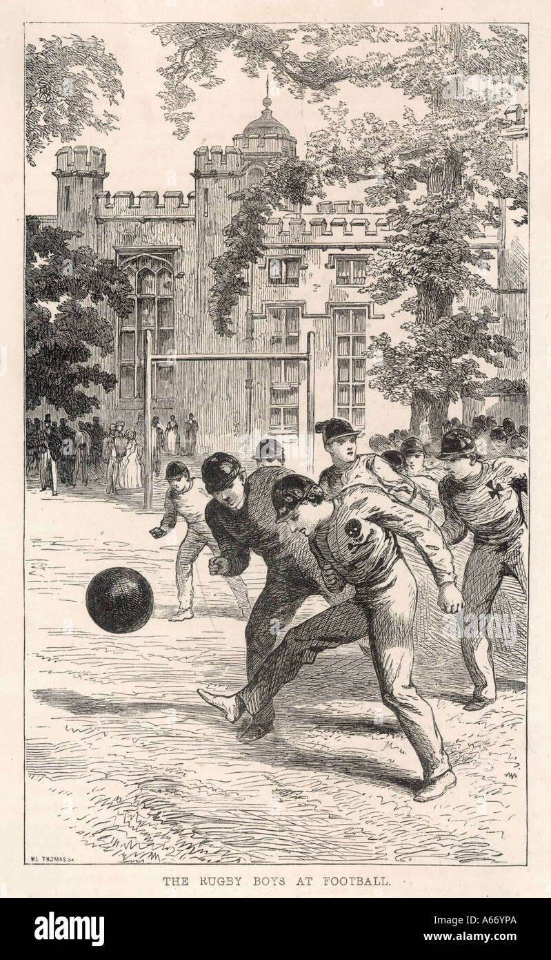 Rugby football history hi-res stock photography and images - Alamy