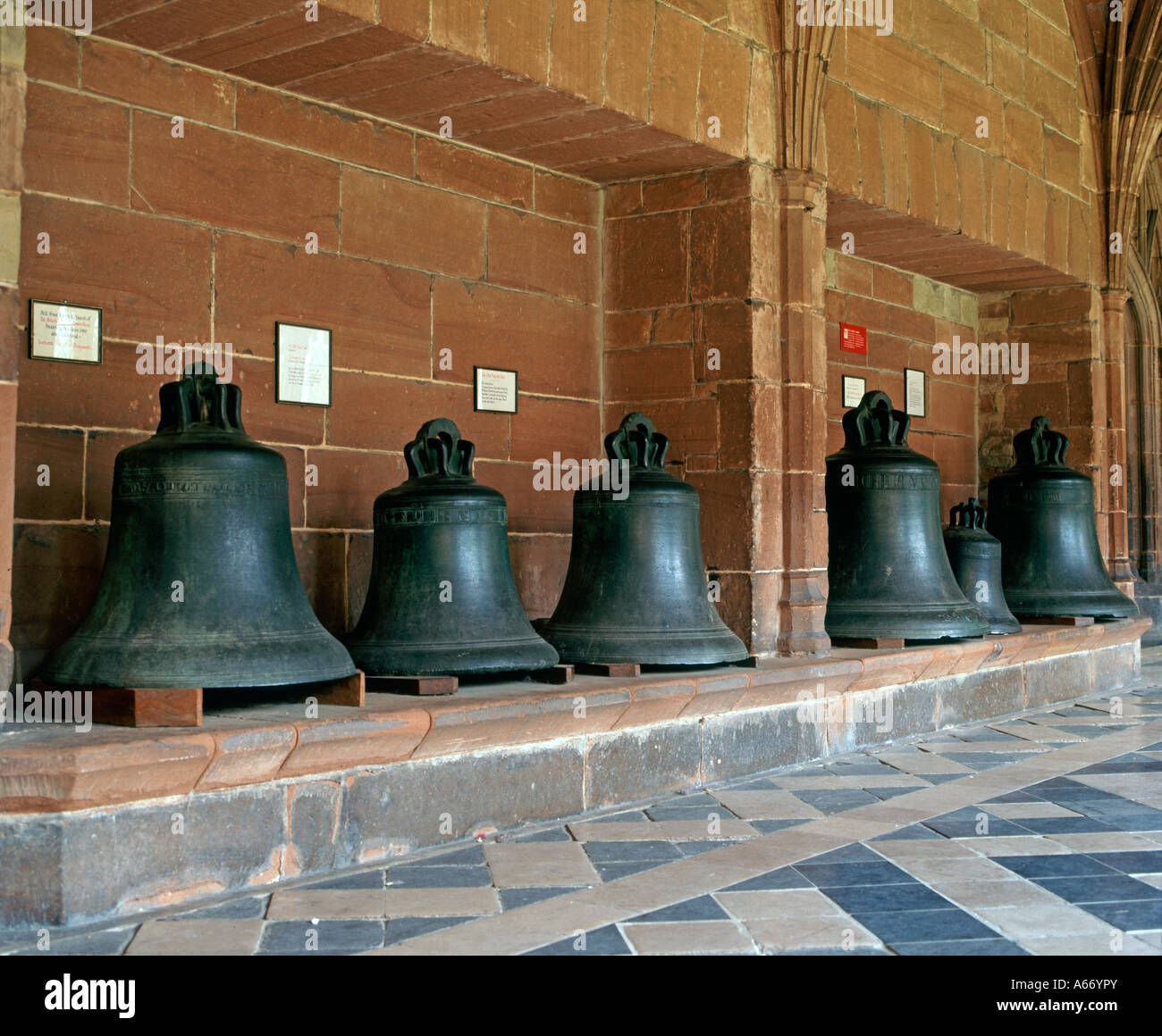 Old Bells, Worcester Cathedral, Worcester, England, EU Stock Photo - Alamy