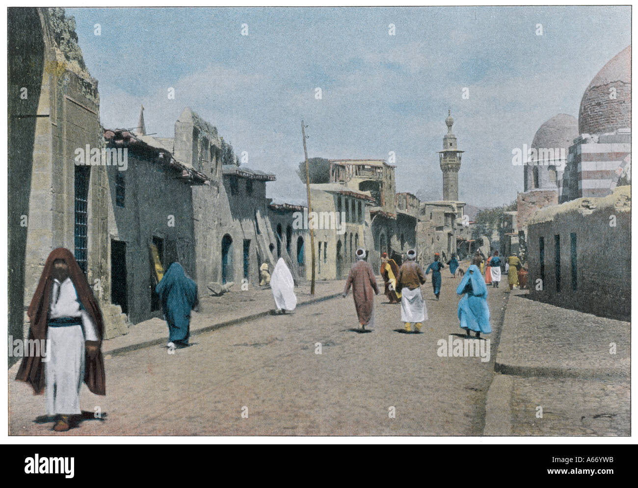 Syria Damascus 1890s Stock Photo - Alamy