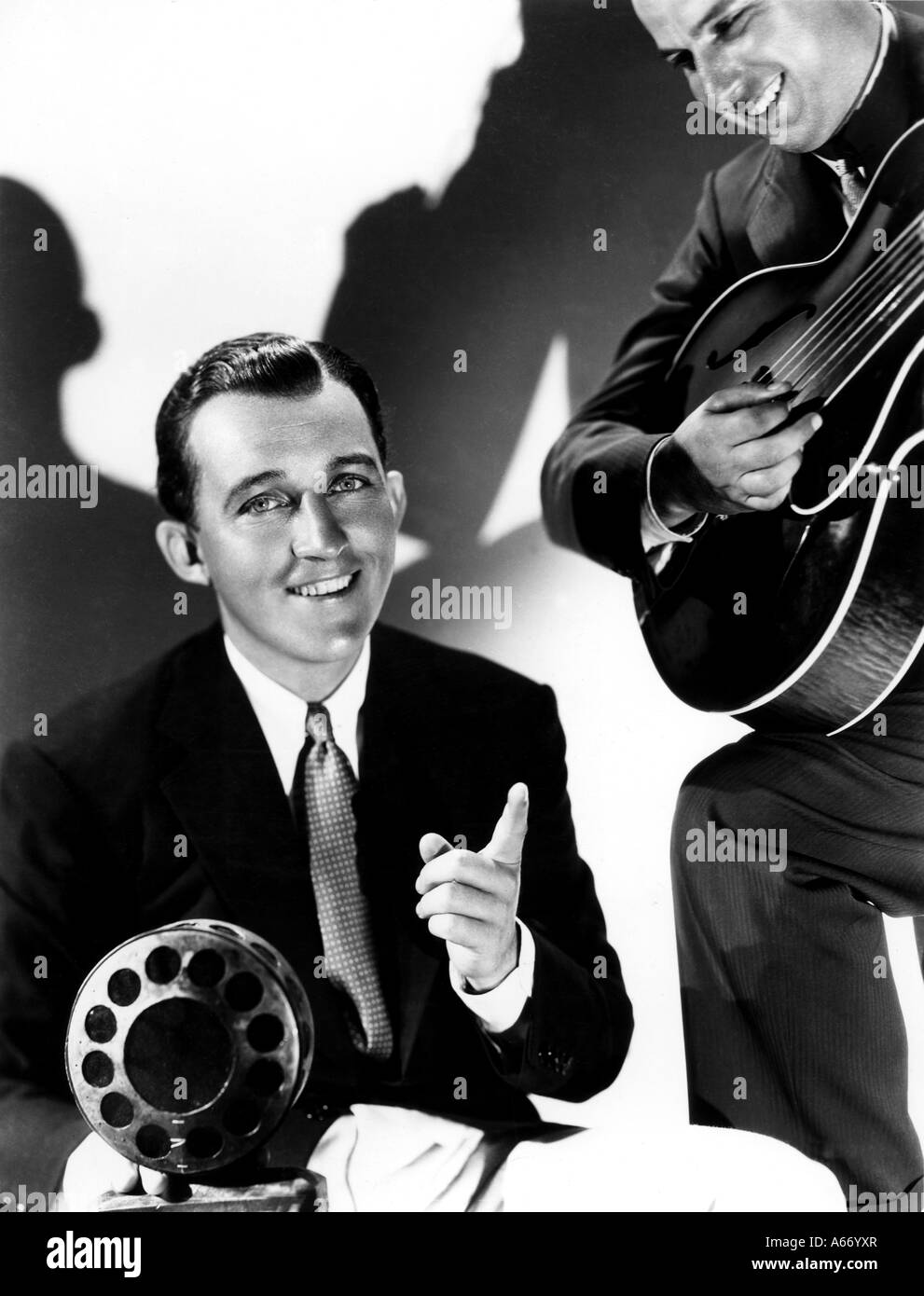 BING CROSBY - US singer actor about 1937 Stock Photo - Alamy