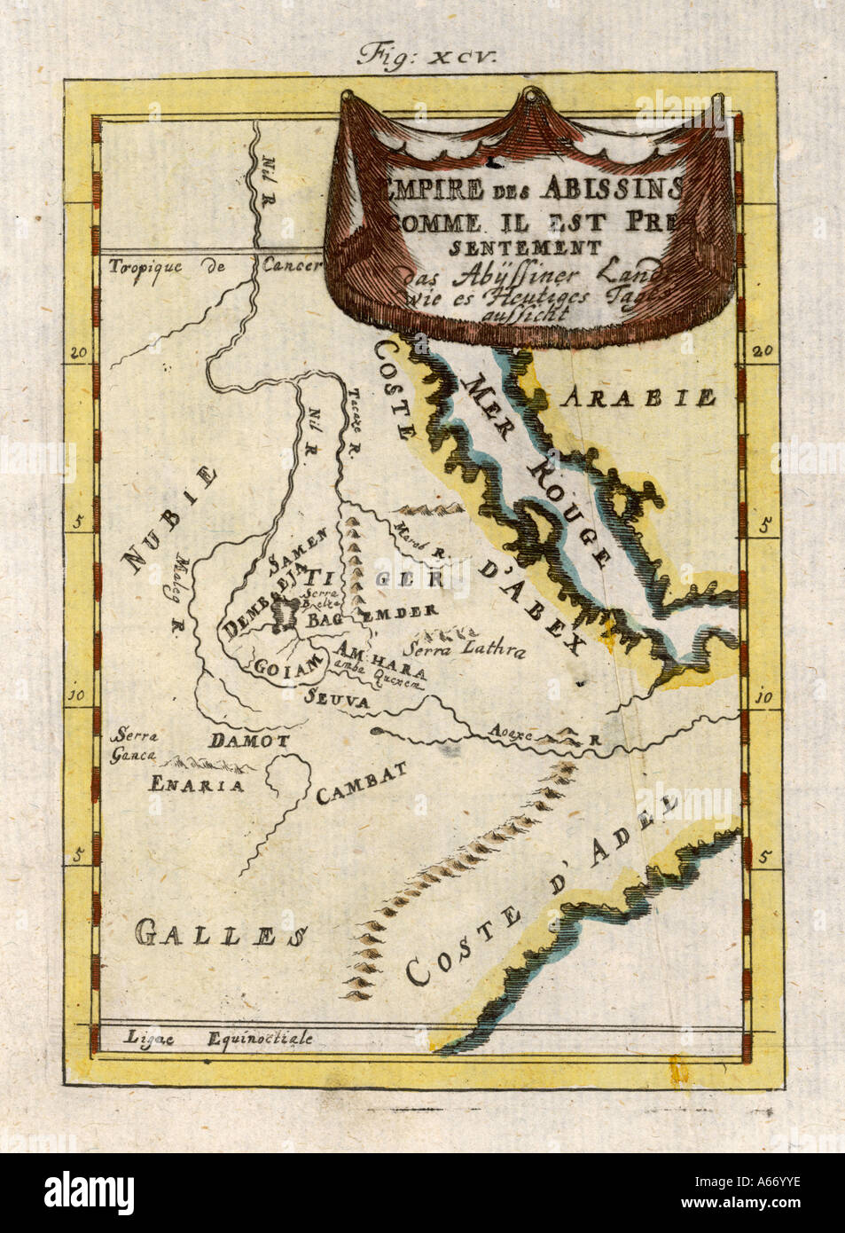 Historical ethiopia map hi-res stock photography and images - Alamy