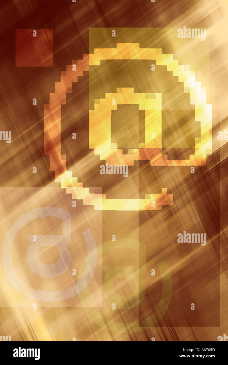 Internet concept email illustration Stock Photo - Alamy