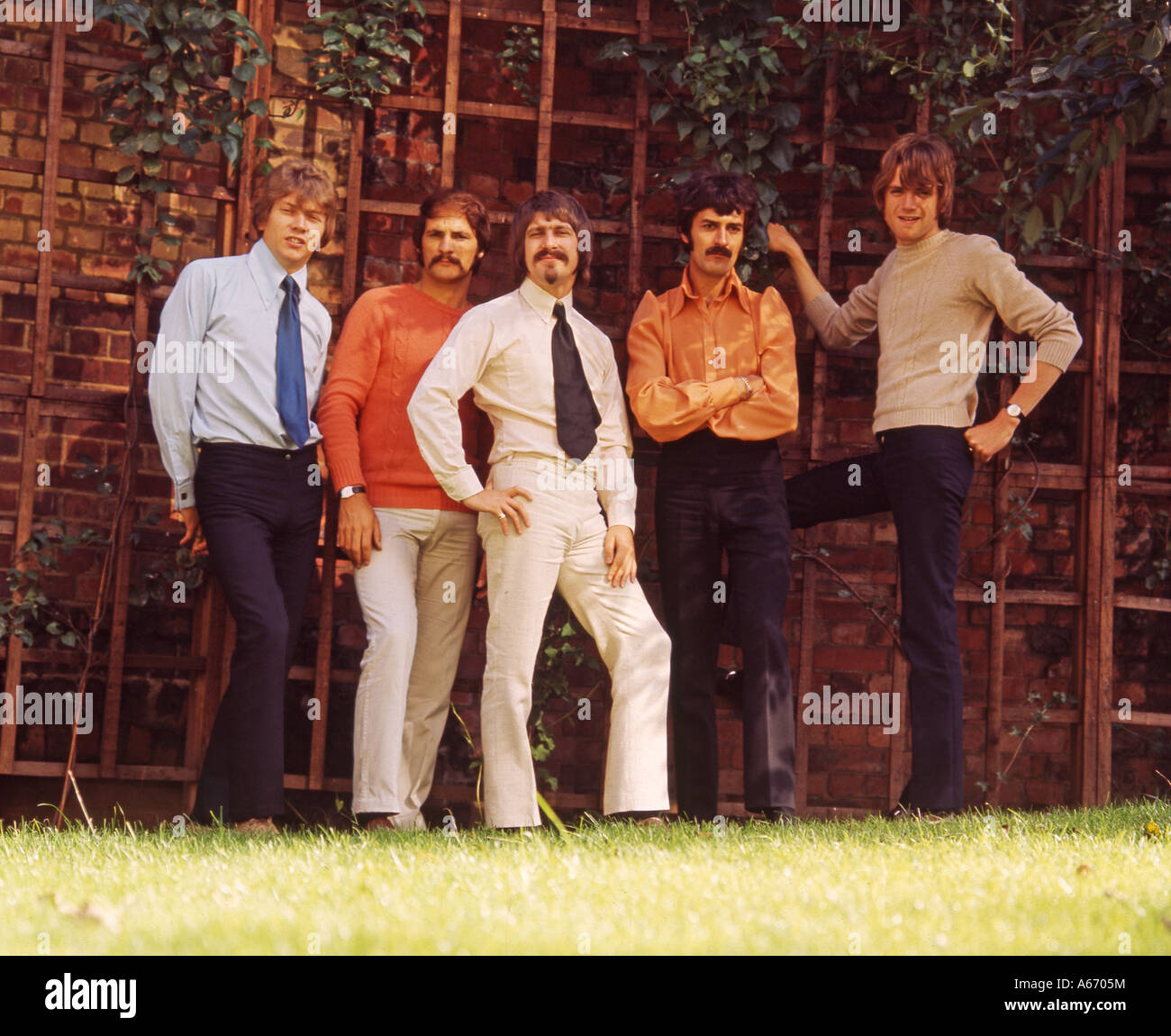 MOODY BLUES - UK group in 1967 Stock Photo - Alamy