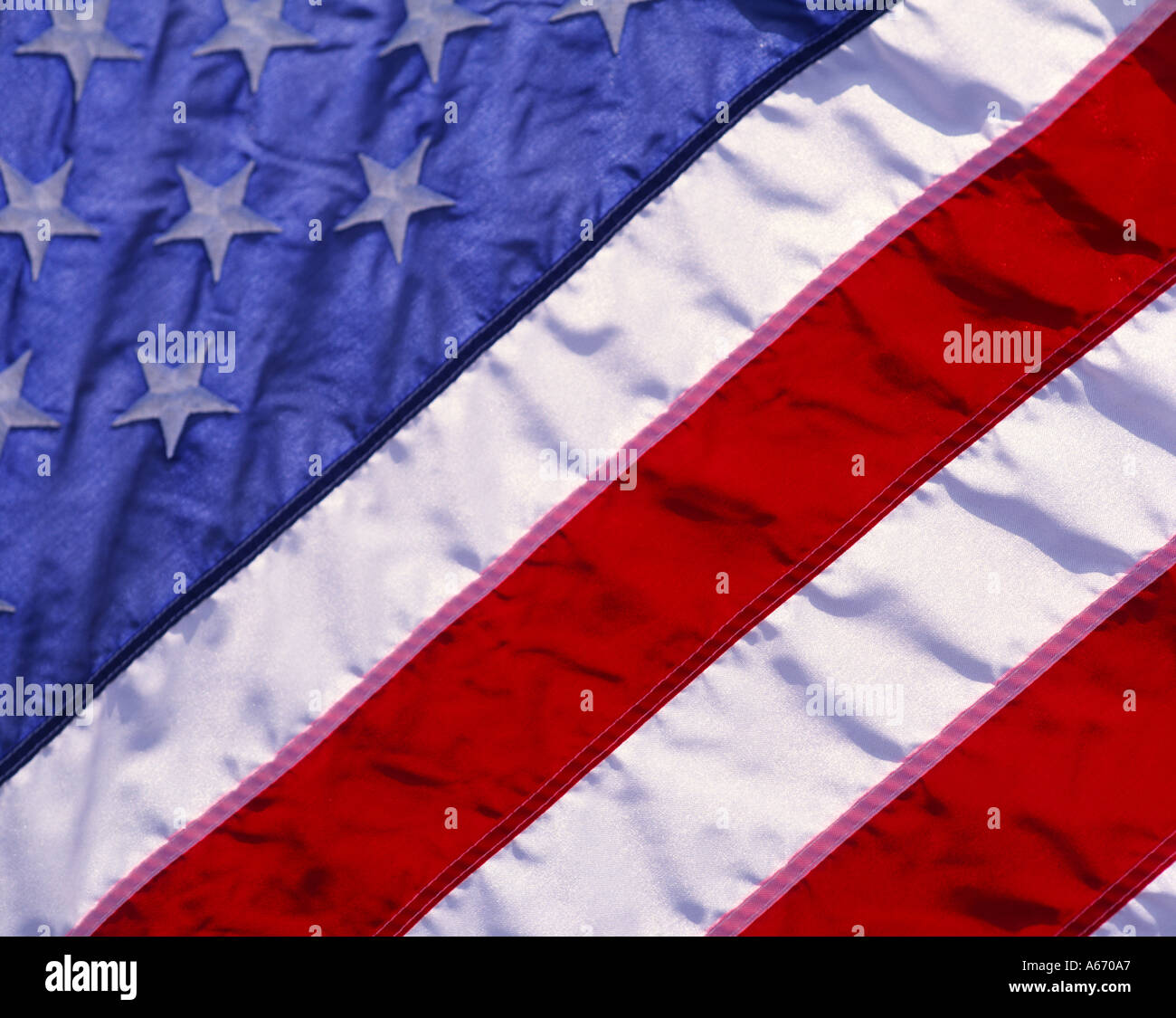 US flag, stars and stripes flags Stock Photo - Alamy