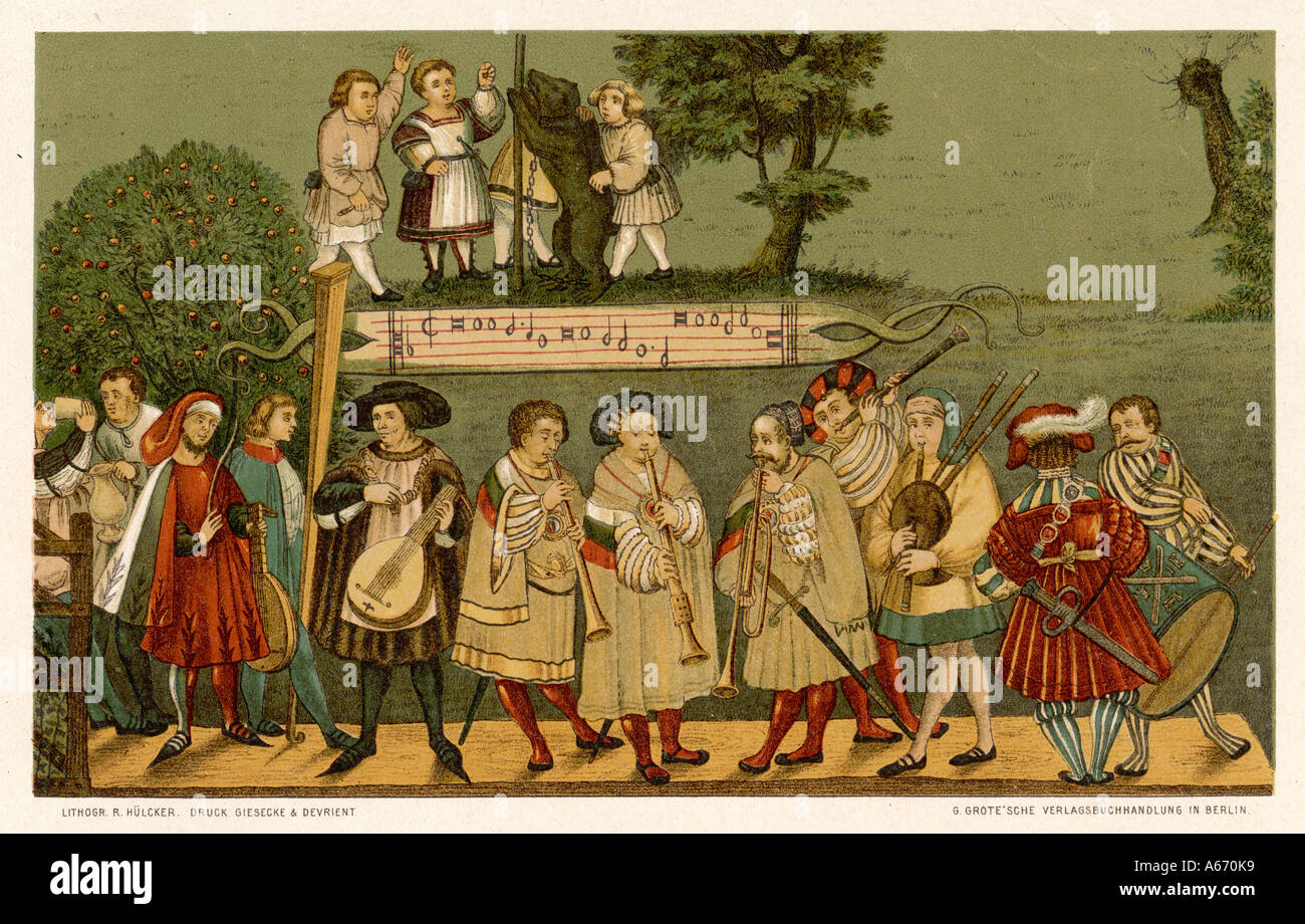 German musicians 1520 hi-res stock photography and images - Alamy