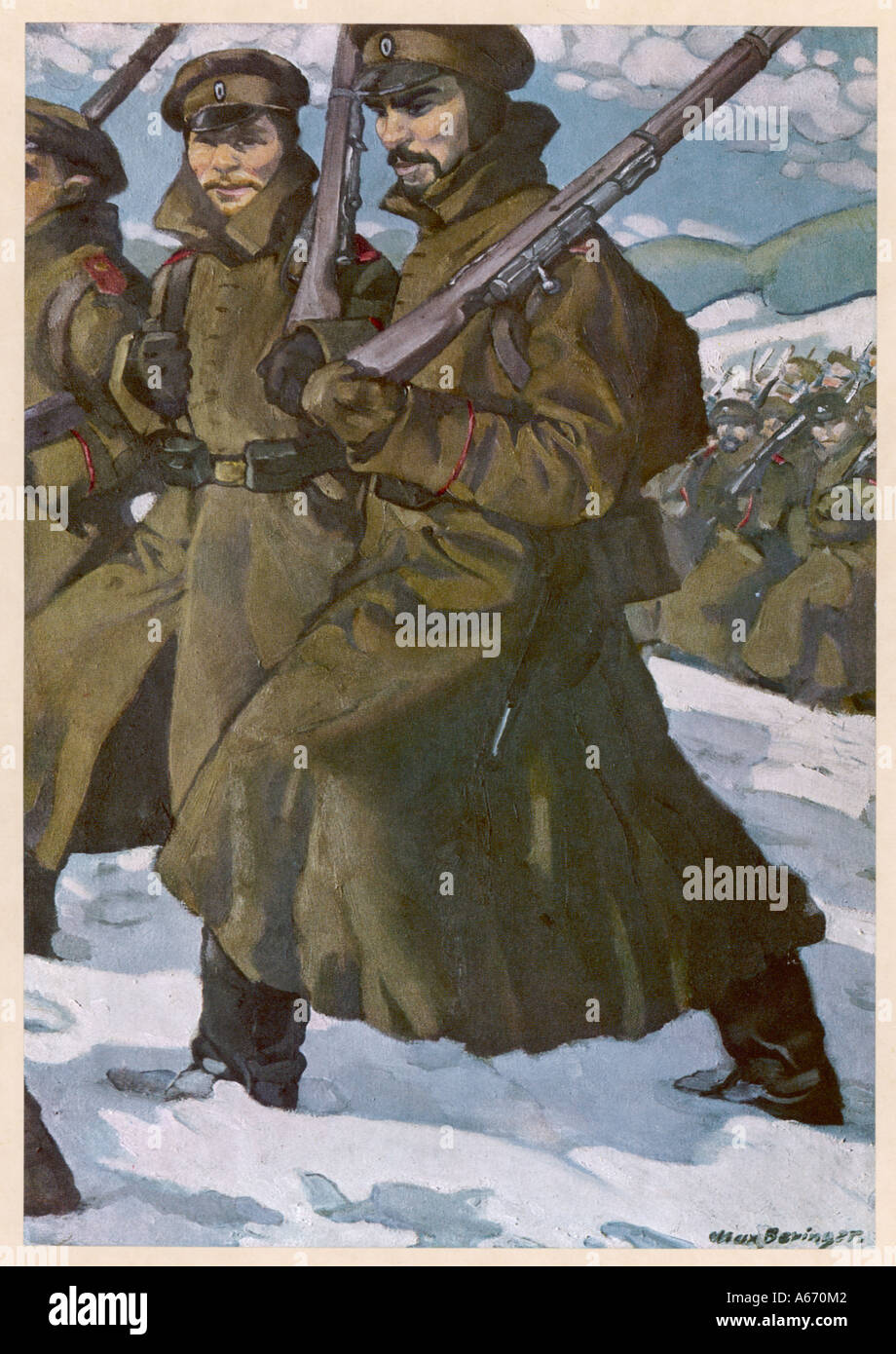 World war one russian infantry hi-res stock photography and images - Alamy