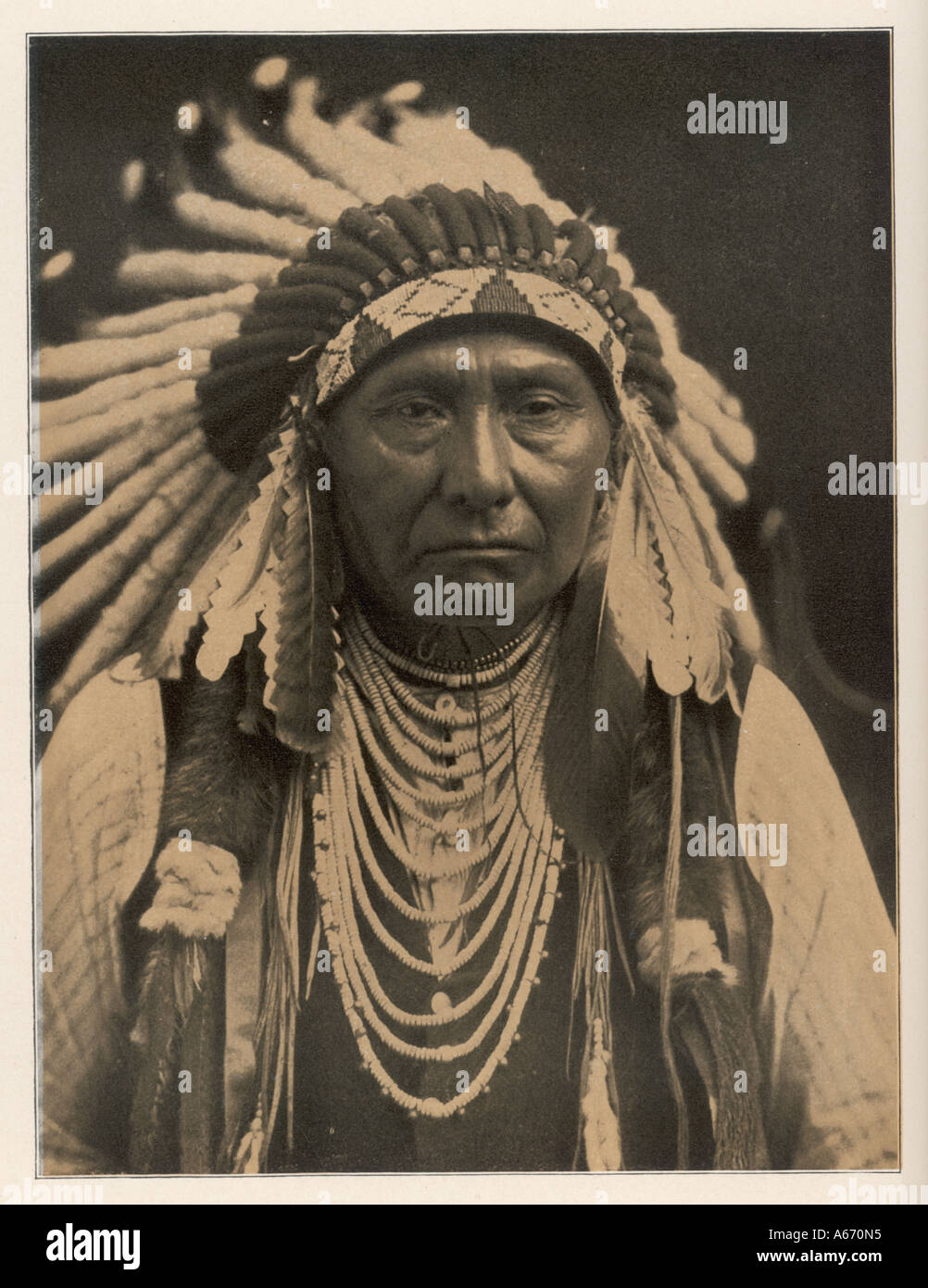 Racial Joseph Nez Perces Stock Photo - Alamy