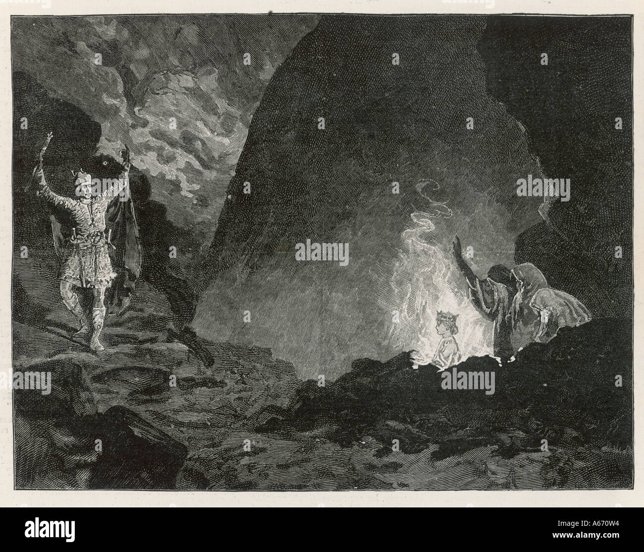 Macbeth scene hi-res stock photography and images - Alamy