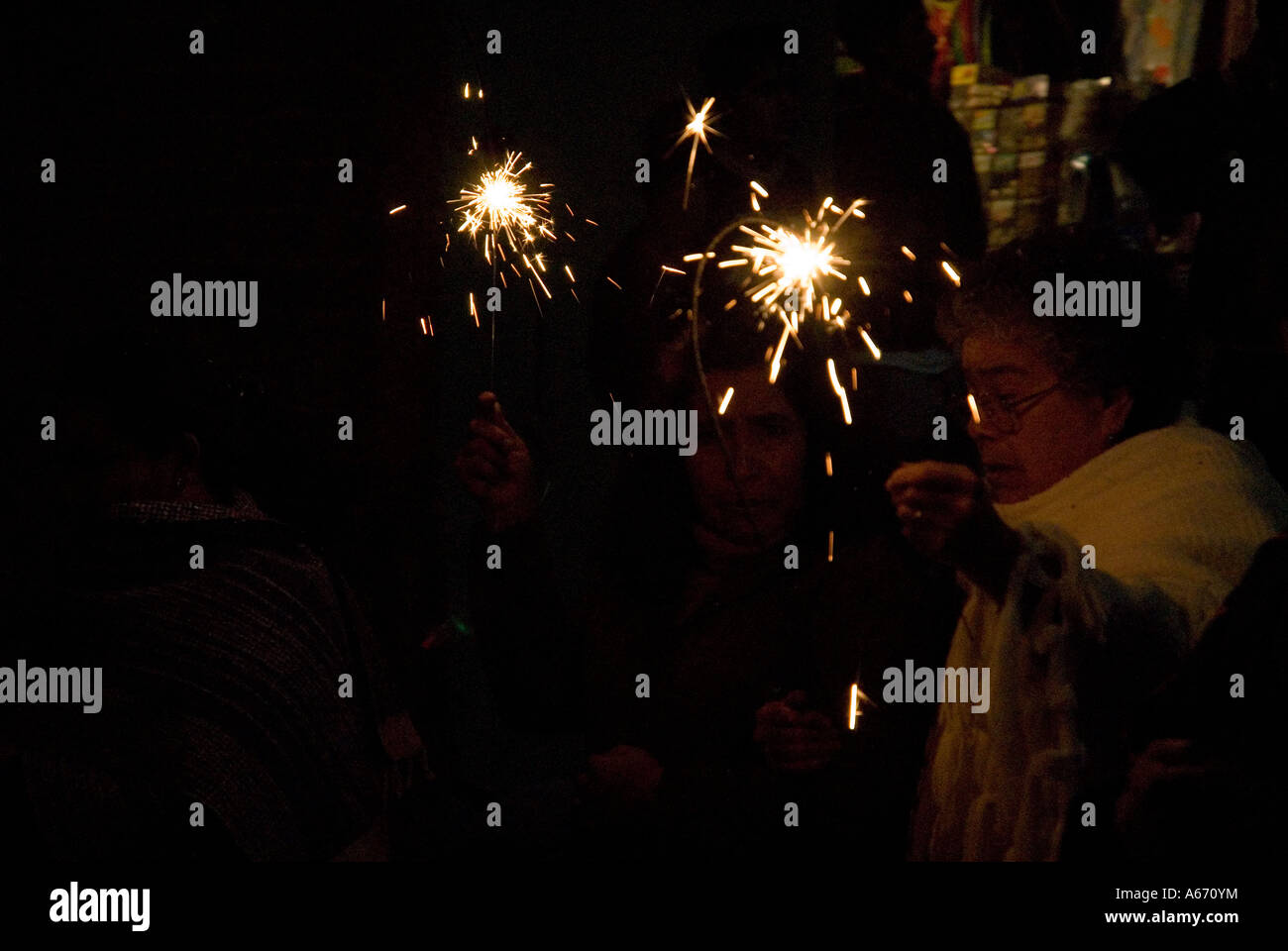 Fireworks christmas mexico hi-res stock photography and images - Alamy