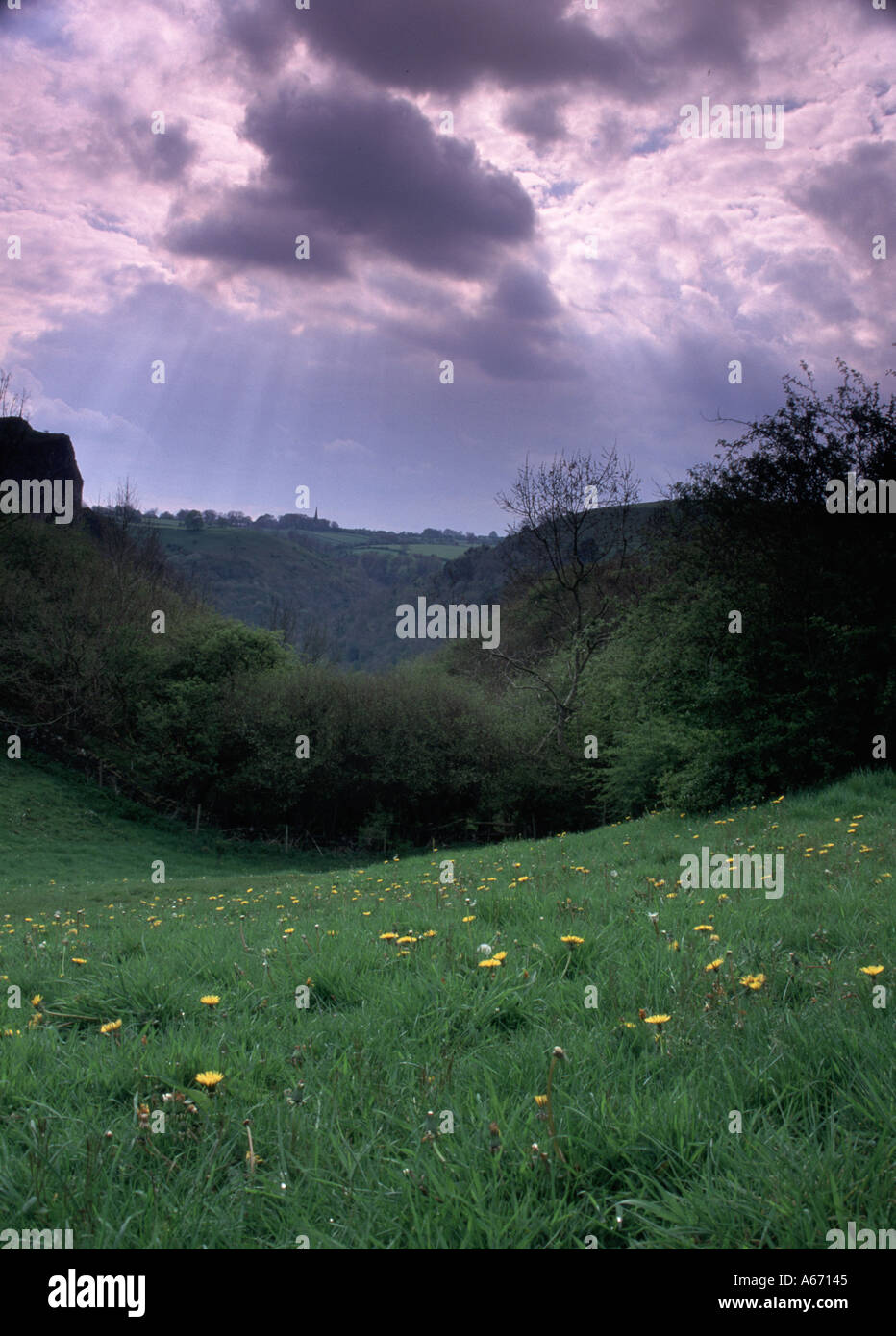 Manifold Valley Derbyshire Stock Photo - Alamy