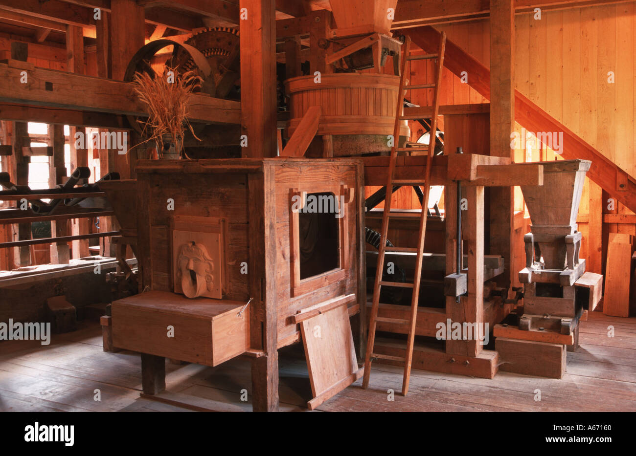 Schwarzwald Seelbach water mill museum corn mill Stock Photo - Alamy