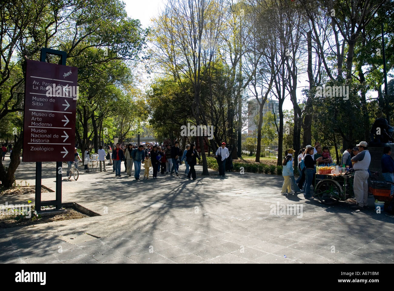 chapultepec park - mexico city Stock Photo - Alamy