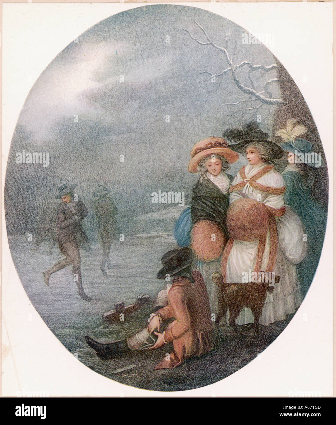 Ice skating history hi-res stock photography and images - Alamy