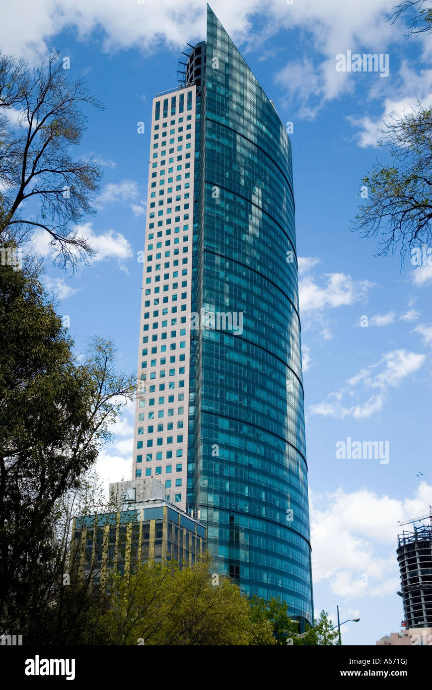 Torre mayor in the avenida Reforma - mexico city Stock Photo: 11481425 ...