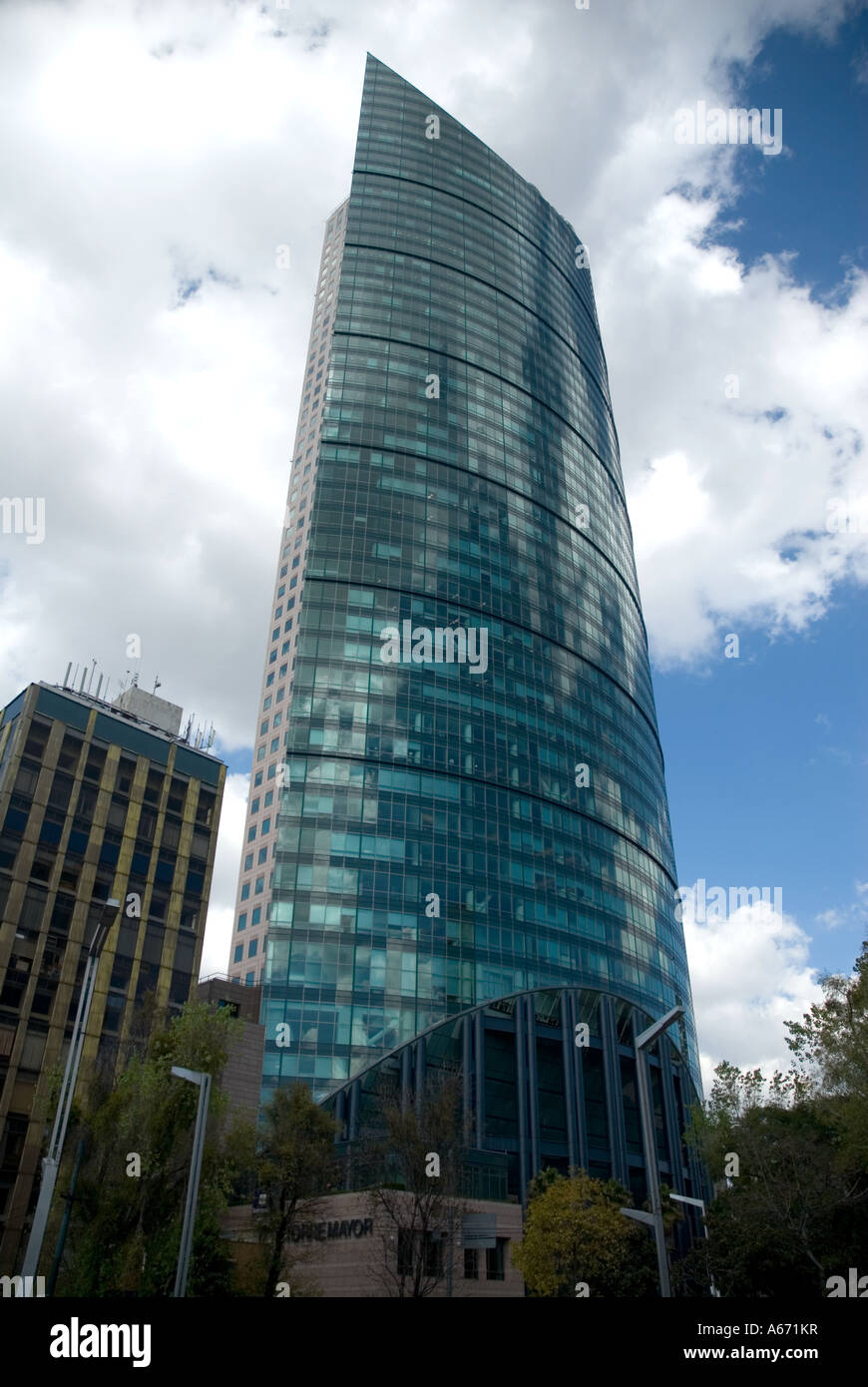 Torre mayor in the avenida Reforma - mexico city Stock Photo - Alamy
