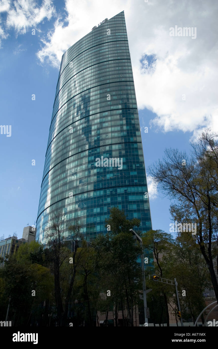 Torre mayor in the avenida Reforma - mexico city Stock Photo - Alamy