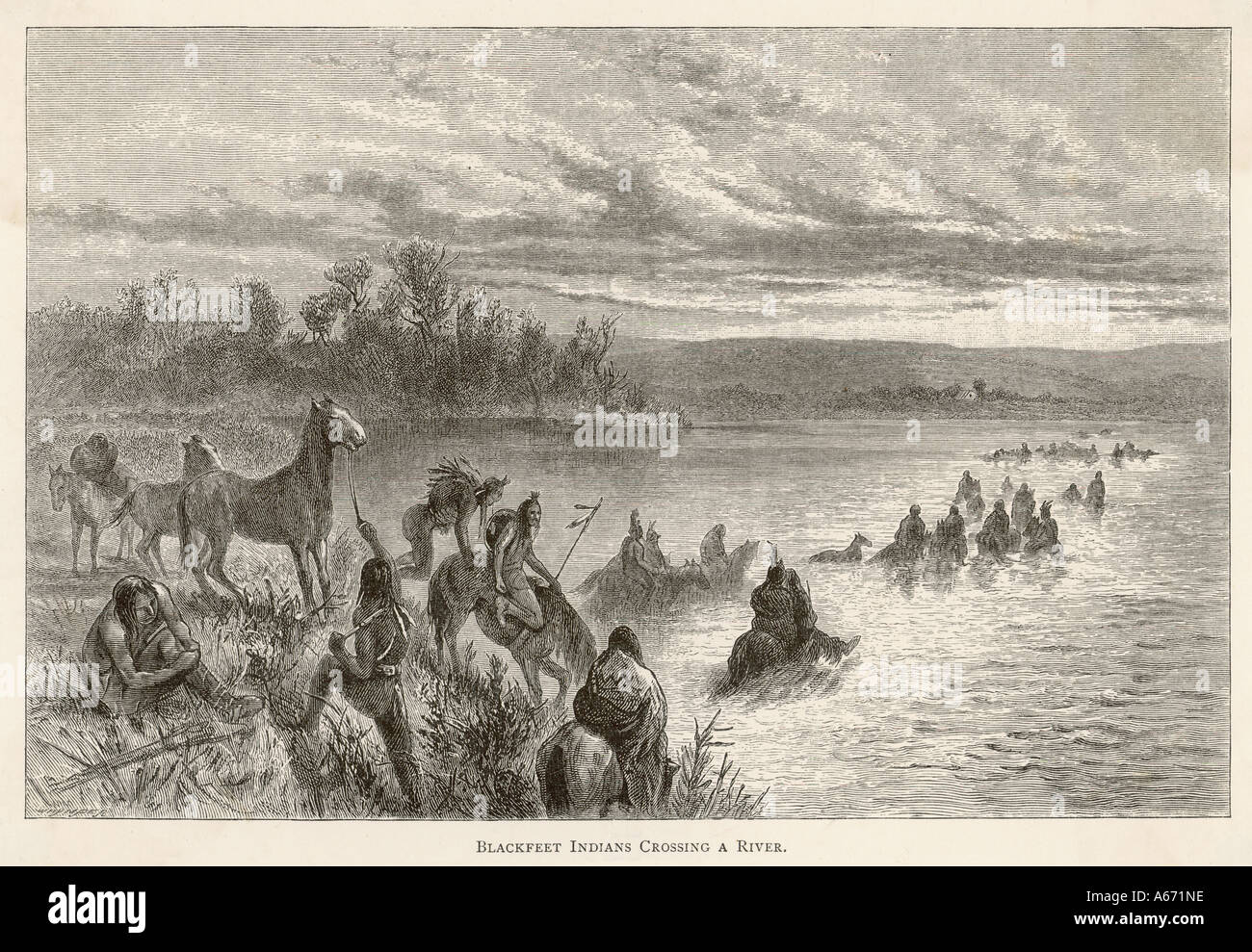 Racial blackfoot hi-res stock photography and images - Alamy