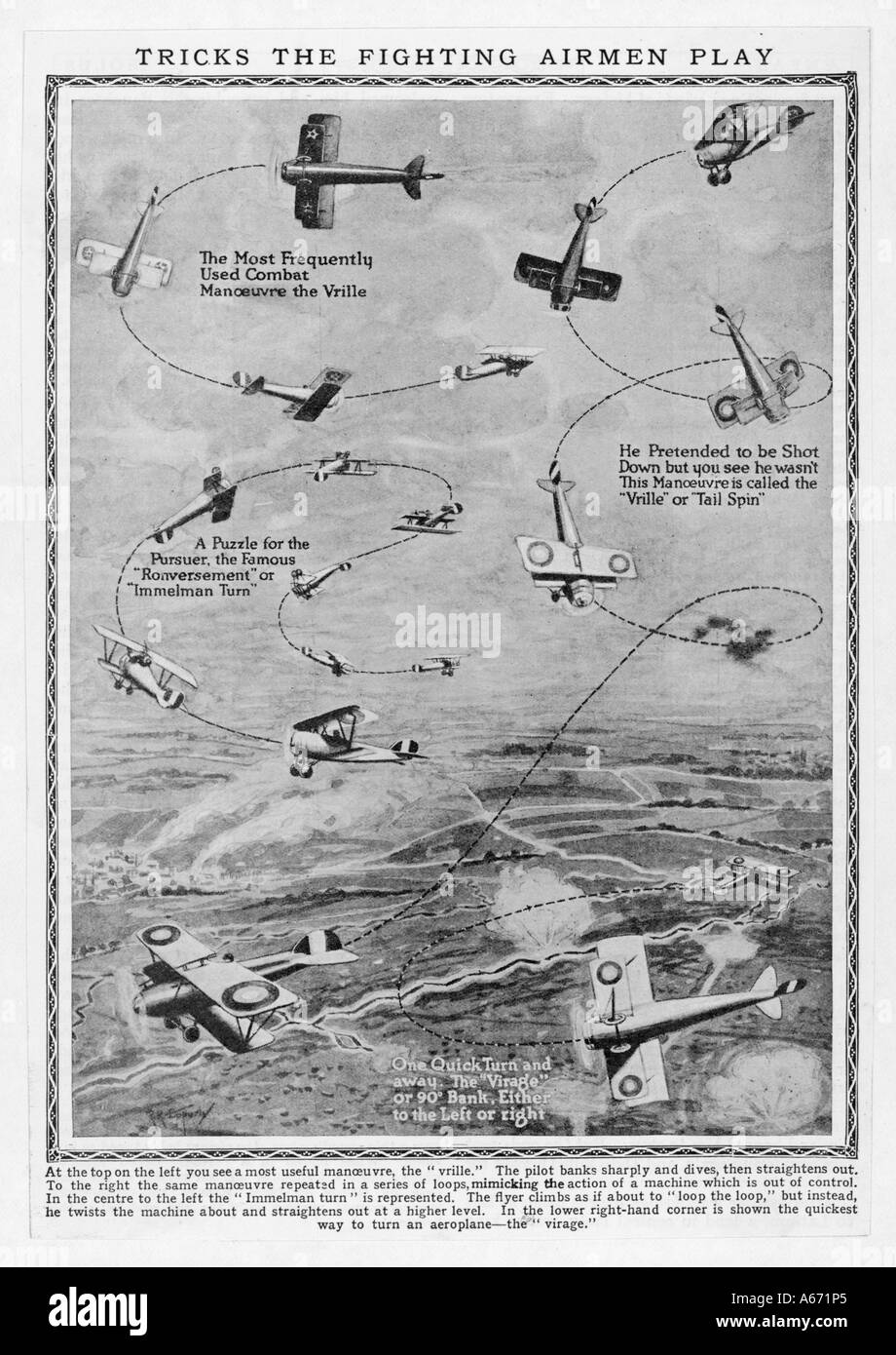 Historical combat aircraft Black and White Stock Photos & Images - Alamy