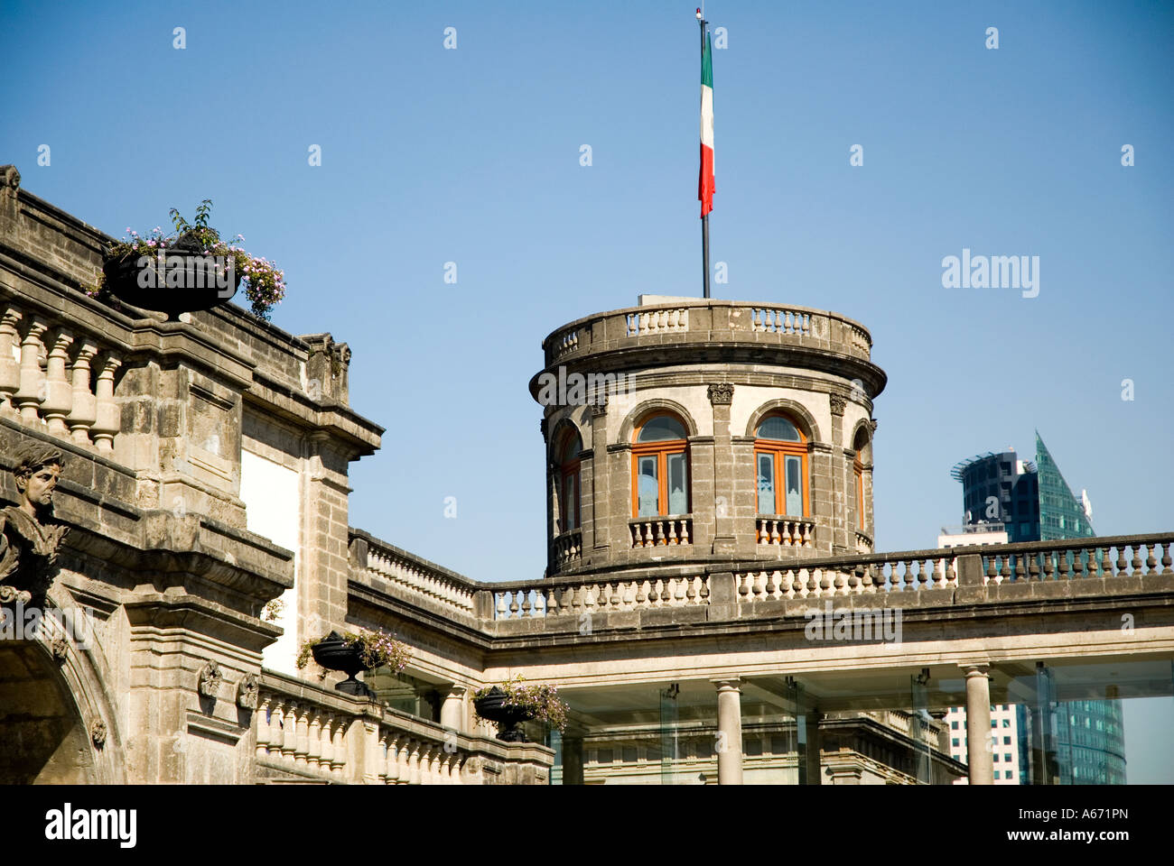 chapultepec castle - mexico city Stock Photo - Alamy