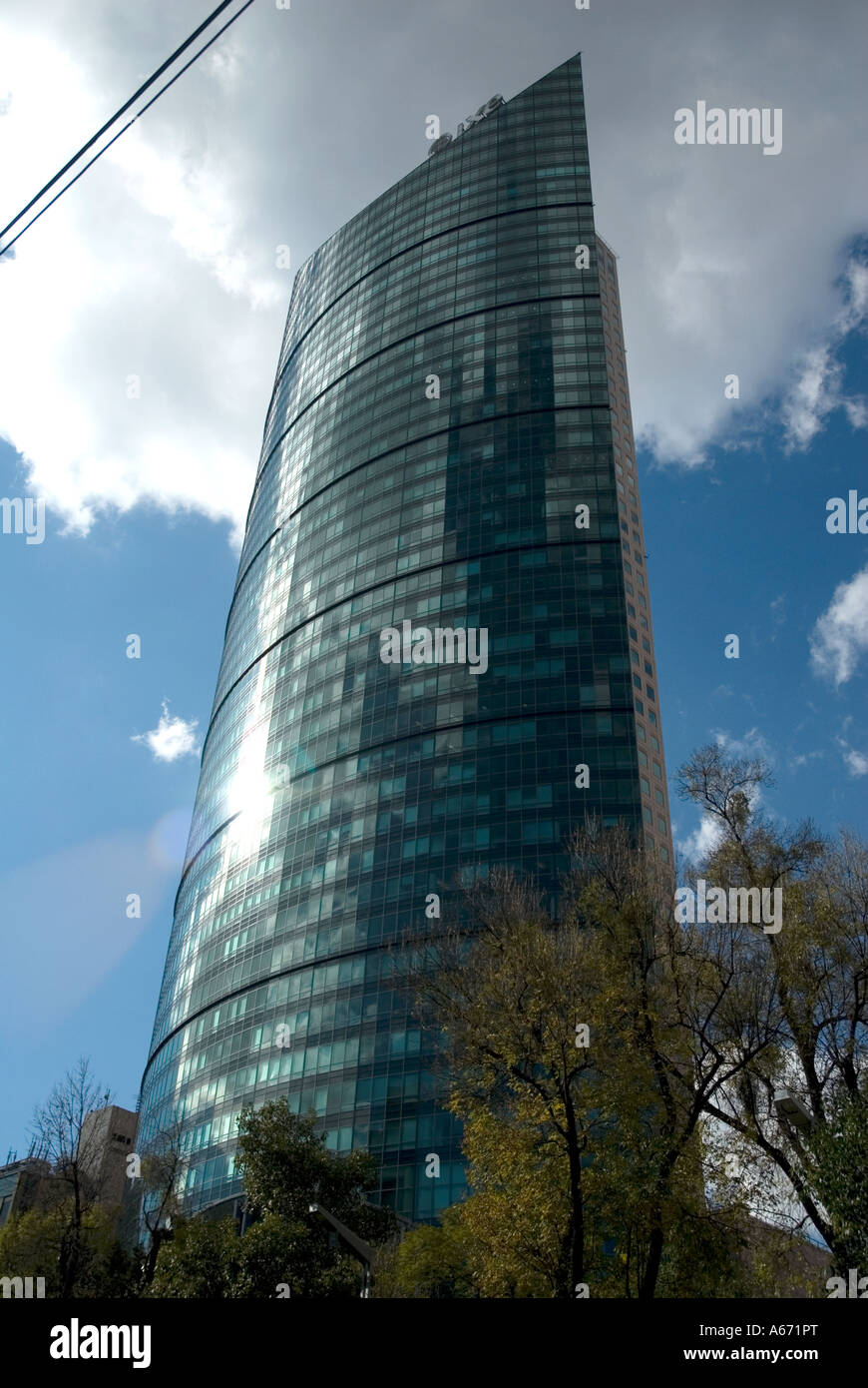 Torre mayor in the avenida Reforma - mexico city Stock Photo - Alamy