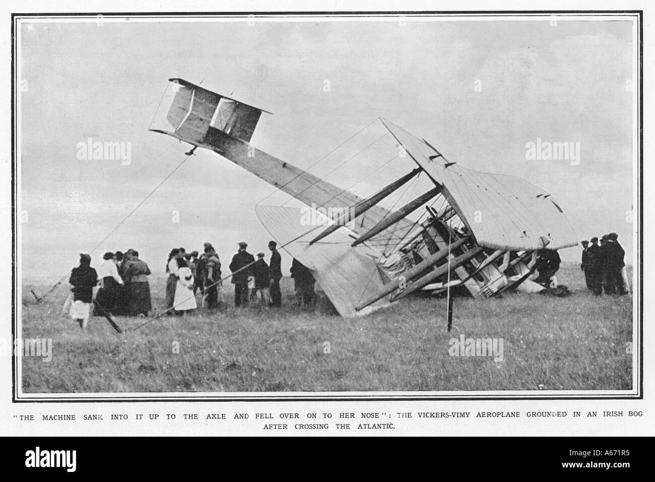 Alcock Brown 3 Stock Photo - Alamy