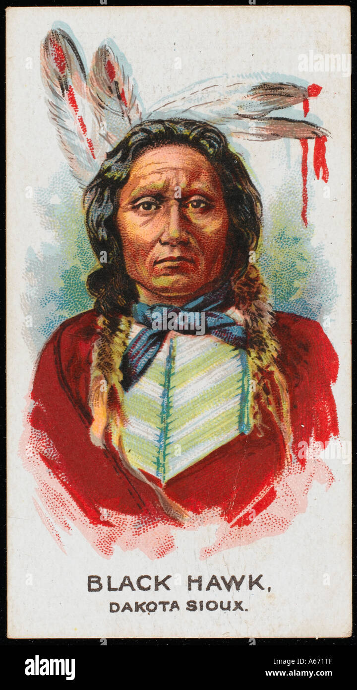 Chief black hawk hi-res stock photography and images - Alamy