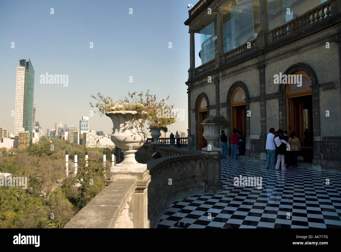 chapultepec castle - mexico city Stock Photo - Alamy