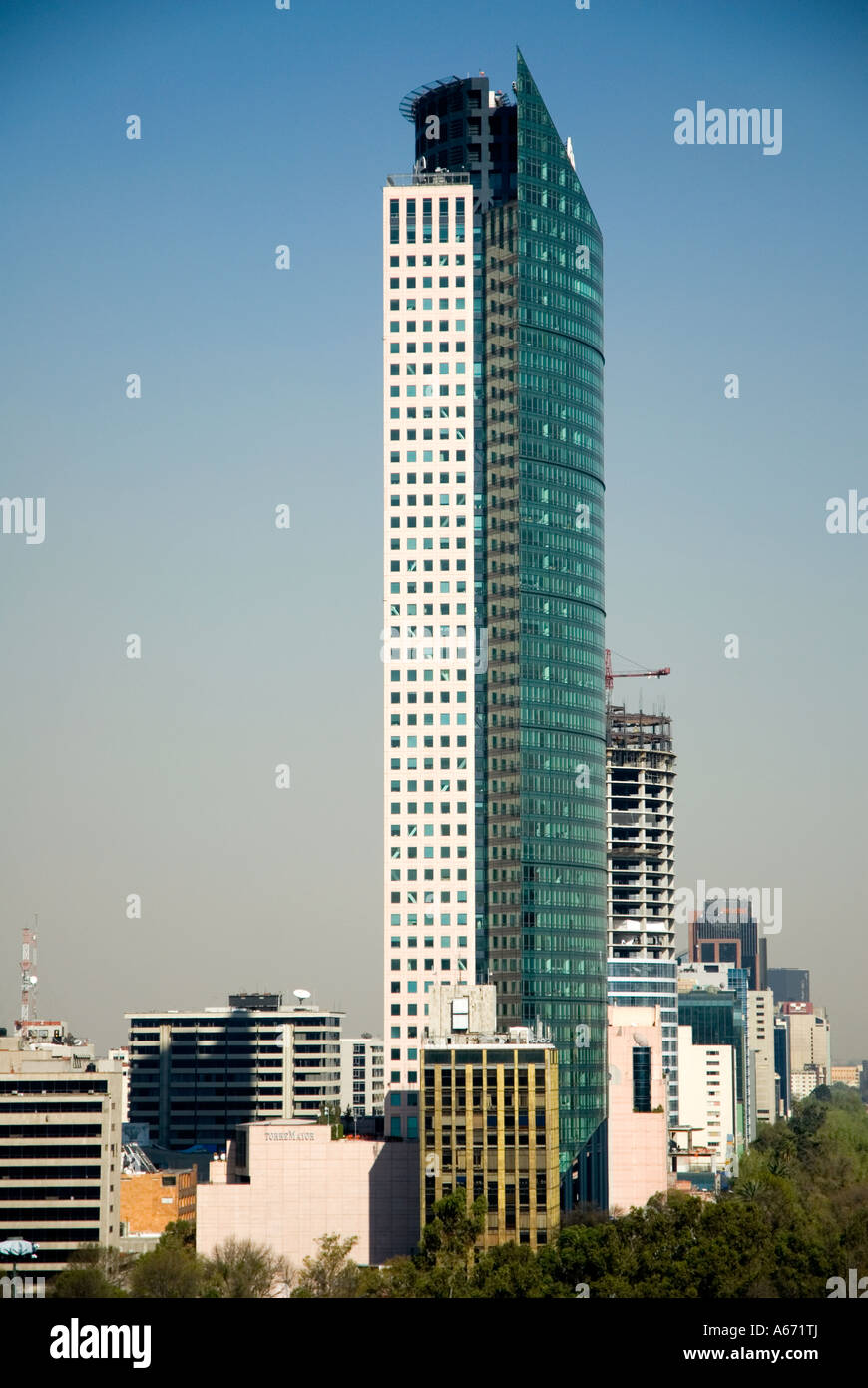 Torre mayor tower, mexico hi-res stock photography and images - Alamy
