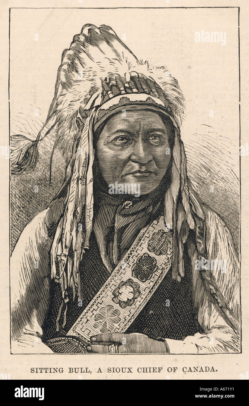 Sitting Bull High Resolution Stock Photography and Images - Alamy
