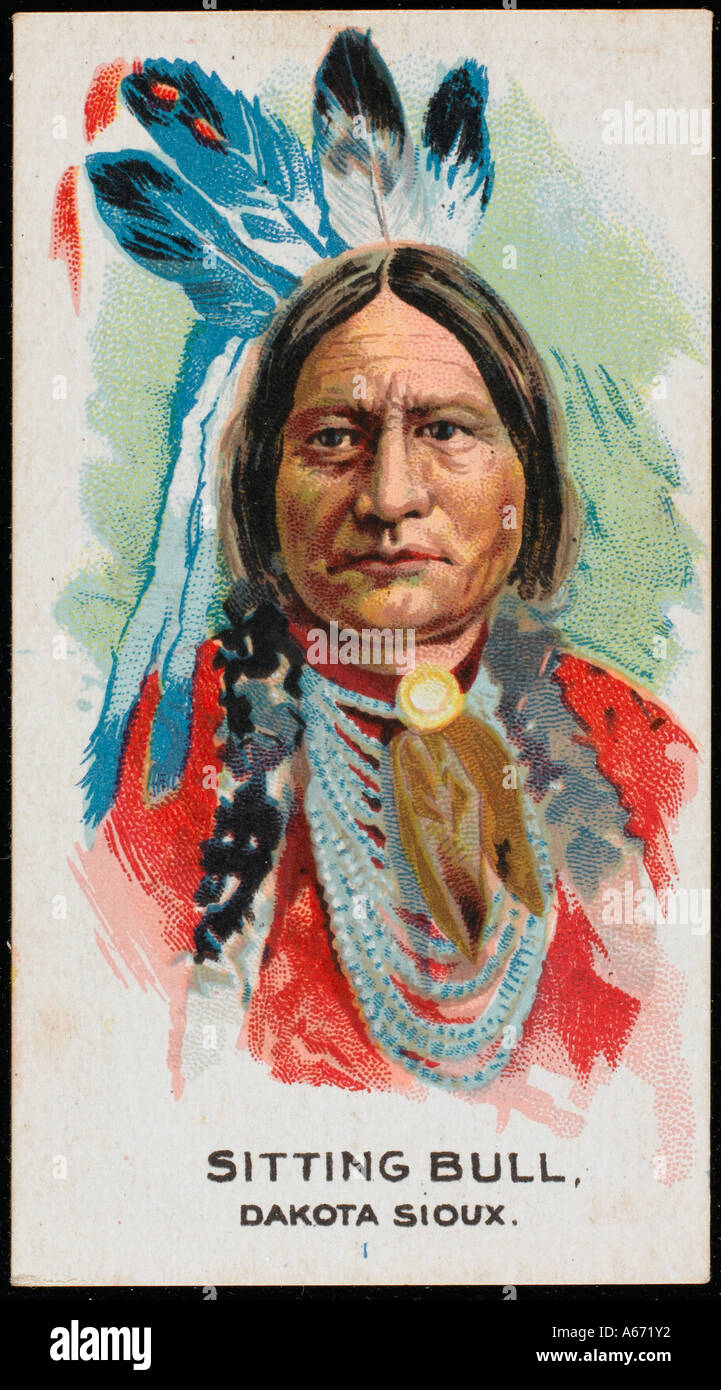 Sitting bull chief hi-res stock photography and images - Alamy