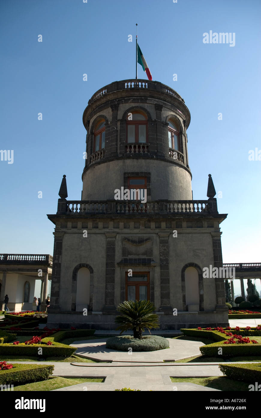chapultepec castle - mexico city Stock Photo - Alamy
